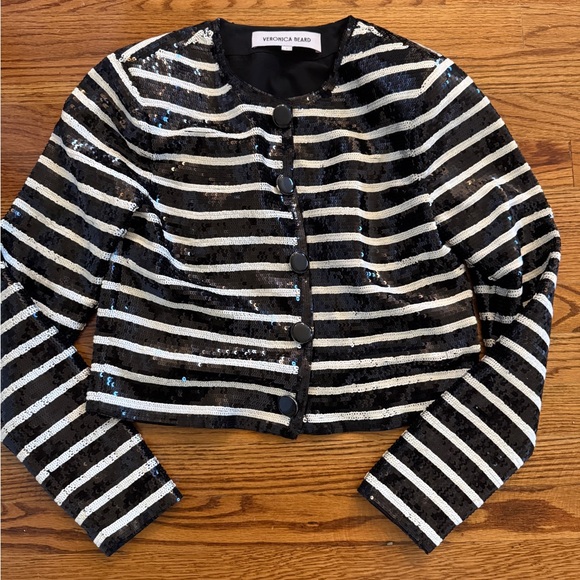 Veronica Beard | Jackets & Coats | Veronica Beard Mickey Sequined ...